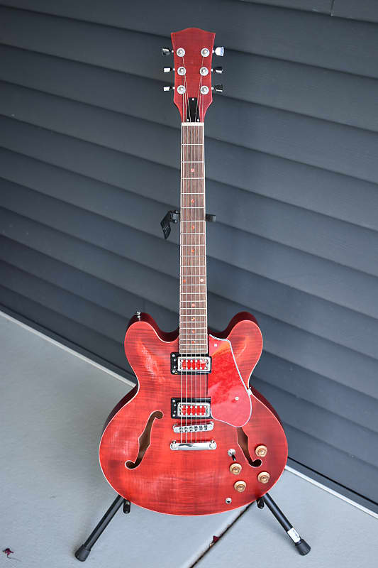 StewMac 335 2022 - Cherry Red Road Worn Gretsch Ratrod Pickup | Reverb