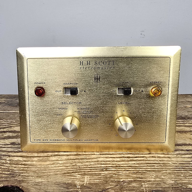 Scott Type 335 Wideband Multiplex Stereo Adapter | Reverb