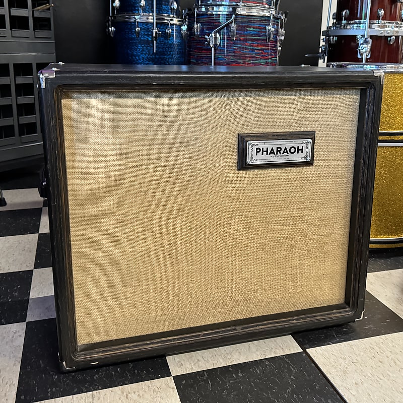 Pharaoh 12” and 10” custom cabinet for guitar - Dark stain | Reverb