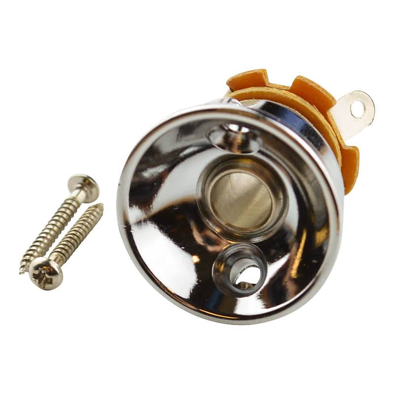 Telecaster Compatible Electrosocket Jack Plate & 1/4" Mono | Reverb