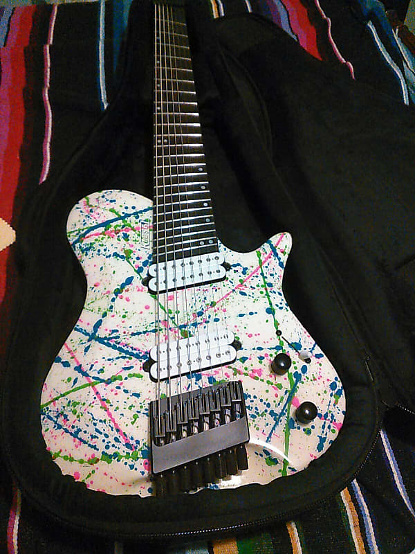 Kiesel ZM8 Zeus Multiscale 8 2019 Splatter Custom | Reverb