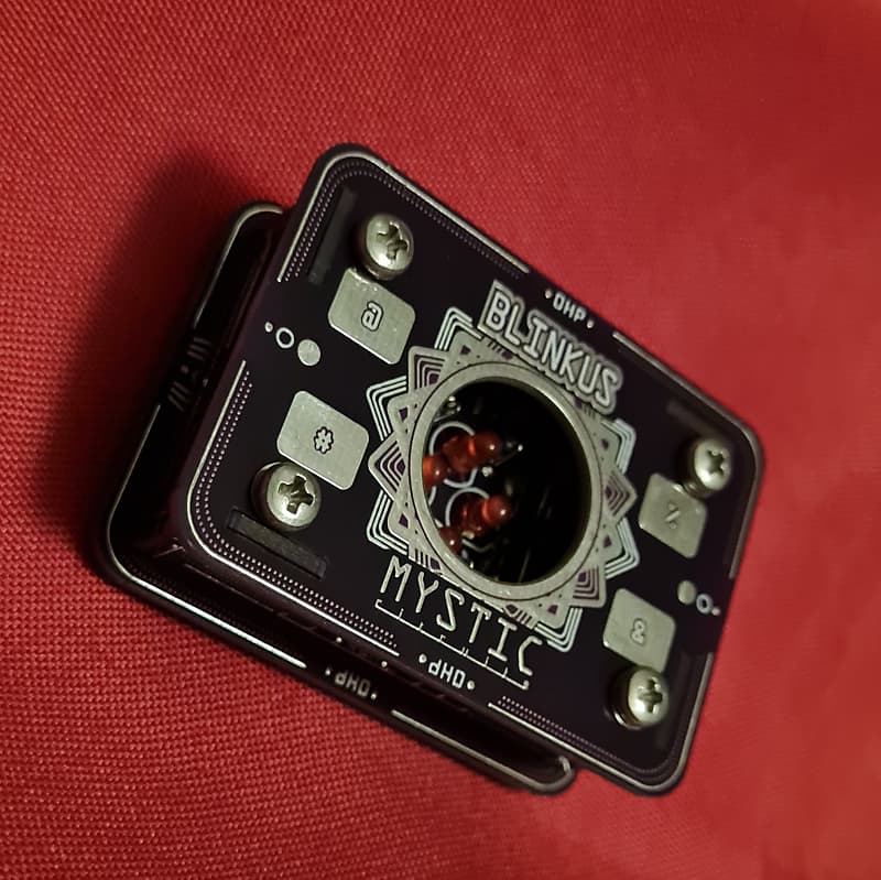 Mystic Circuits 0hp Utility Module Blinkus 2023 - Purple | Reverb