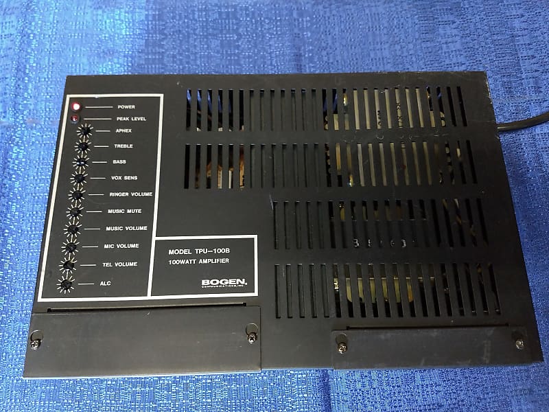 Bogen TPU-100B Amplifier | Reverb