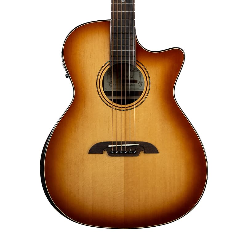 Alvarez artist Elite Grand Auditorium SHB w/cutaway armrest | Reverb