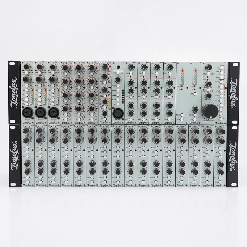 Tonelux VRack 16-Ch Studio Mixer Mic Preamp Compressor | Reverb