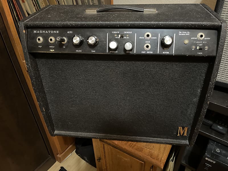 Magnatone 431 1964 Speckled | Reverb