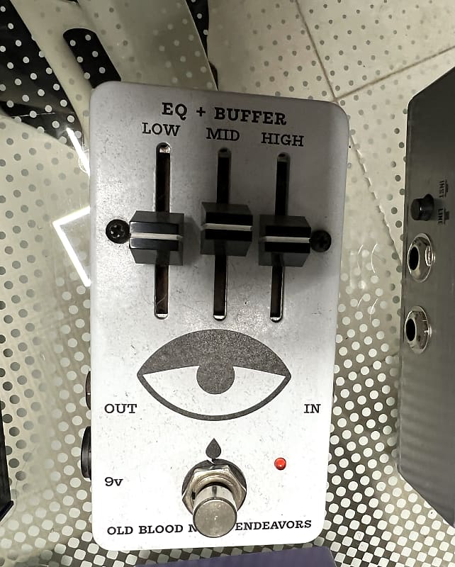 Old Blood Noise Endeavors OBNE 3 Band EQ + Buffer w/ Sliders | Reverb
