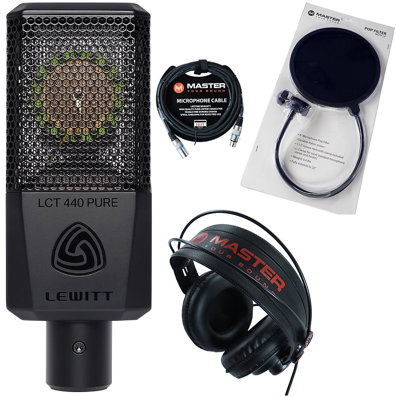 Lewitt Audio LCT 440 PURE 1" Condenser Microphone, | Reverb