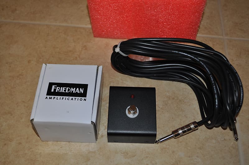 Friedman 1 Button Footswitch | Reverb