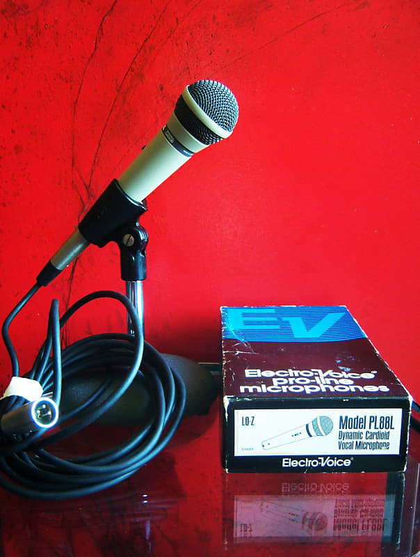 Vintage 1980's Electro-Voice PL88L cardioid Dynamic | Reverb