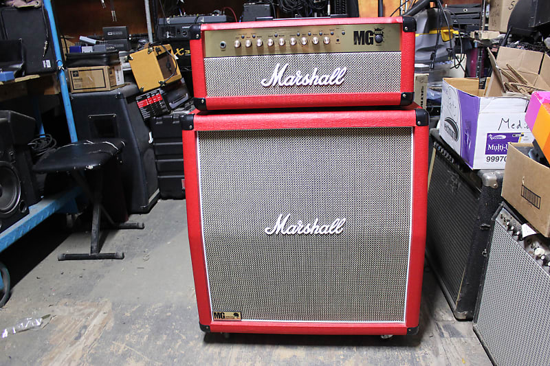 Marshall MG100HFX Half Stack (Red) | Reverb