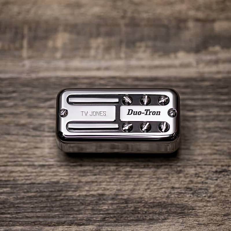 TV Jones Paul Yandell Duo-Tron Guitar Pickup Set Nickel MINT | Reverb