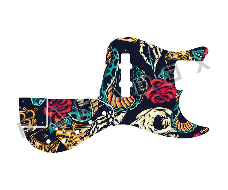 Custom Pickguard For 1999 - 2014 Made in Japan Marcus Miller | Reverb