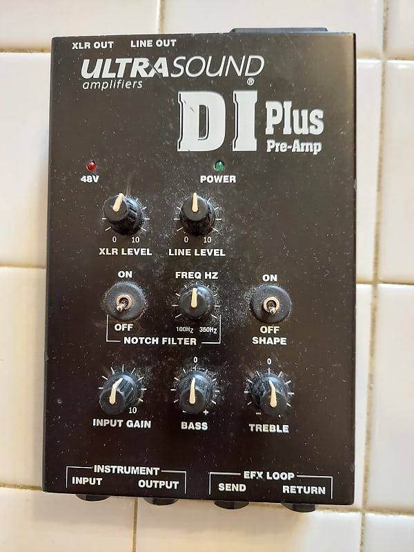UltraSound DI PLUS Preamp (Direct Input) Box | Reverb