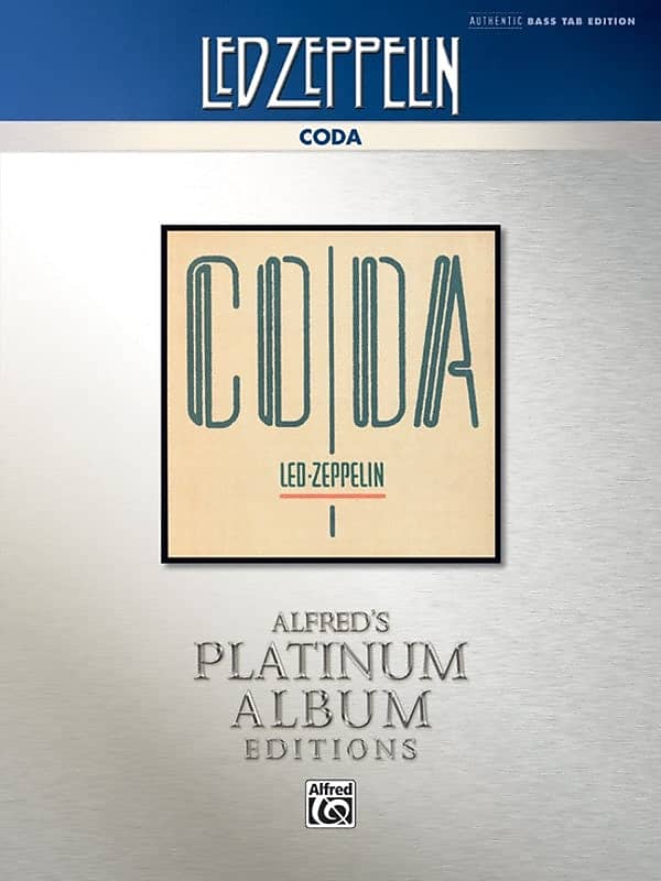 Led Zeppelin - Coda Bass Tab Platinum Album | Reverb