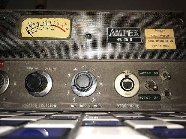 Ampex 601 Vintage Tube Preamp 1960's Mic Pre | Reverb