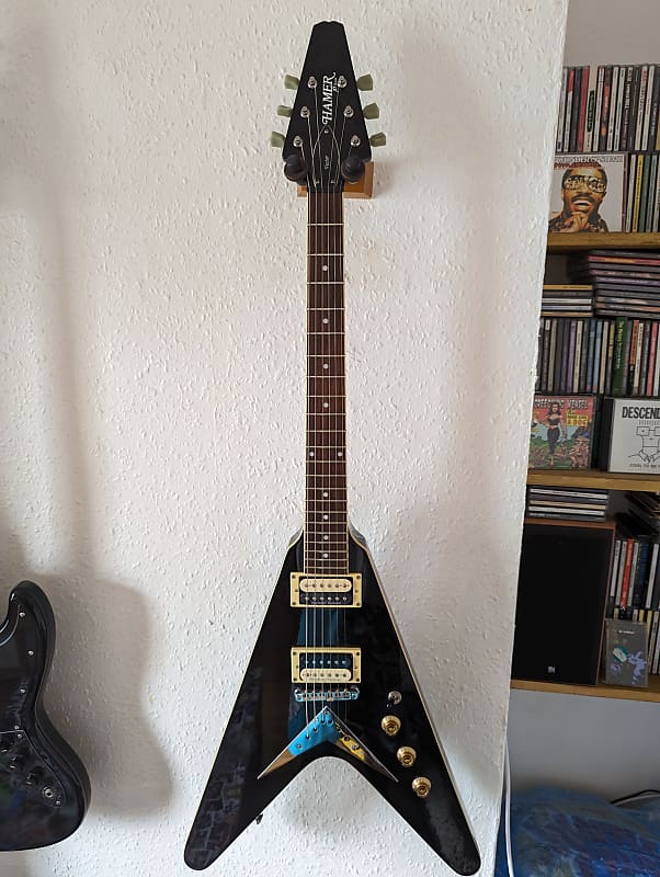 Hamer Flying V Vector - Seymour Duncan Distortion Mayhem | Reverb