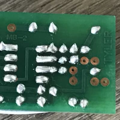 James Tyler (Demeter) midboost and buffer combo pedal red | Reverb