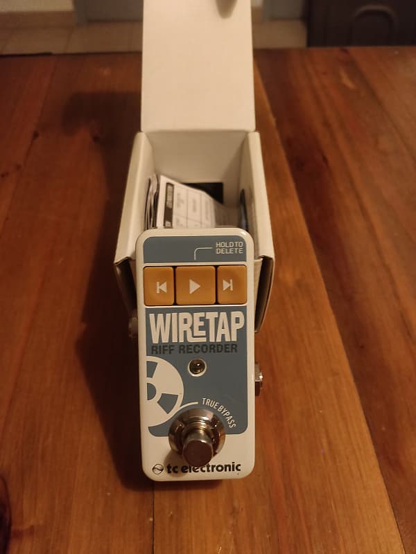 TC Electronic WireTap Riff Recorder 2016 - Present - White | Reverb