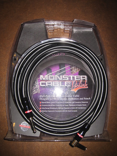 Monster Instrument Cable Monster Bass Cable 12 ft Original | Reverb