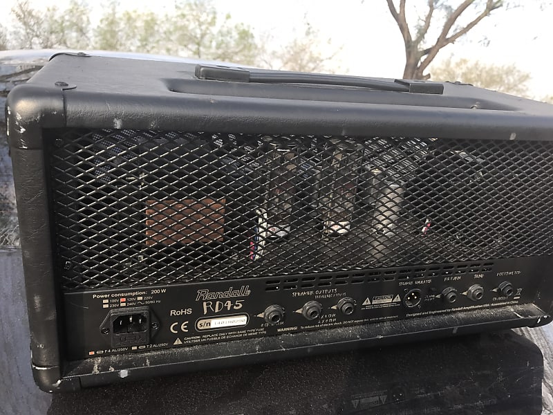 Randall Diavlo Rd45h Black | Reverb