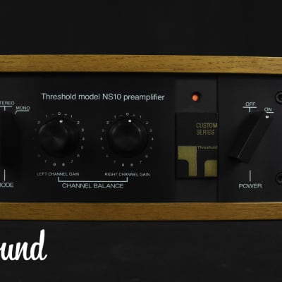 Threshold NS-10 Preamp in Very Good Condition | Reverb