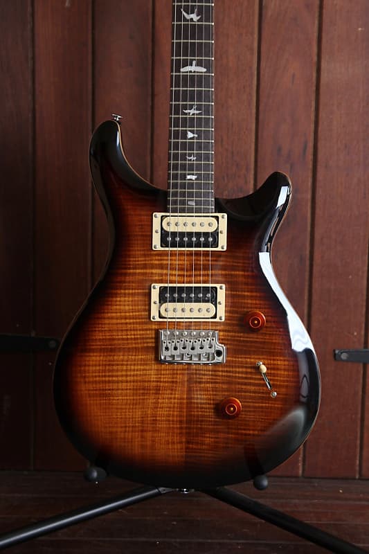 PRS Paul Reed Smith SE SE Custom 24 Black Gold Burst | Reverb