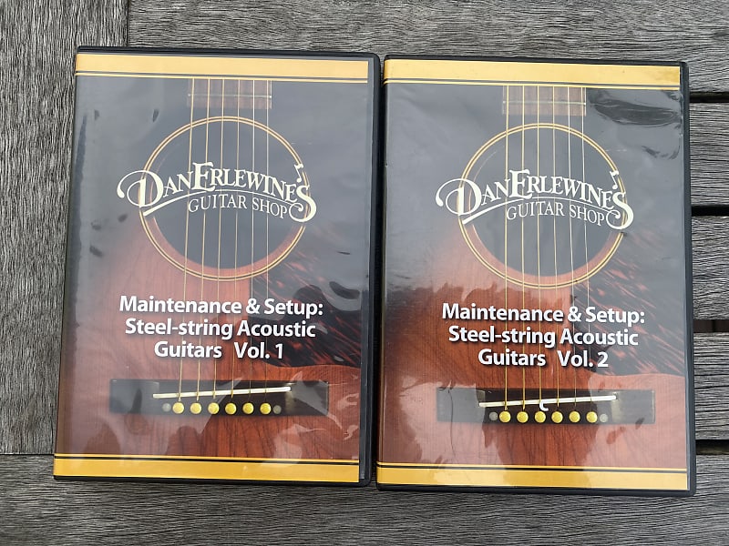 Dan Erlewine Acoustic Guitar Maintance & Setup Vol 1-2 | Reverb