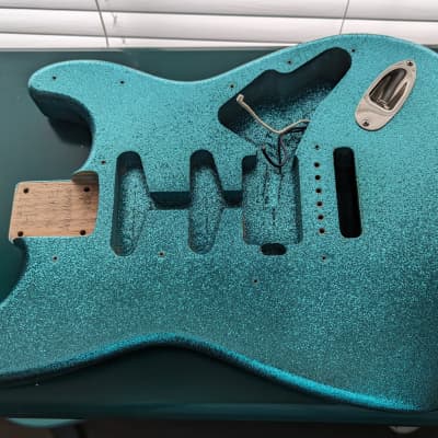 Warmoth Stratocaster 2021 Snow Cone Metal Flake | Reverb