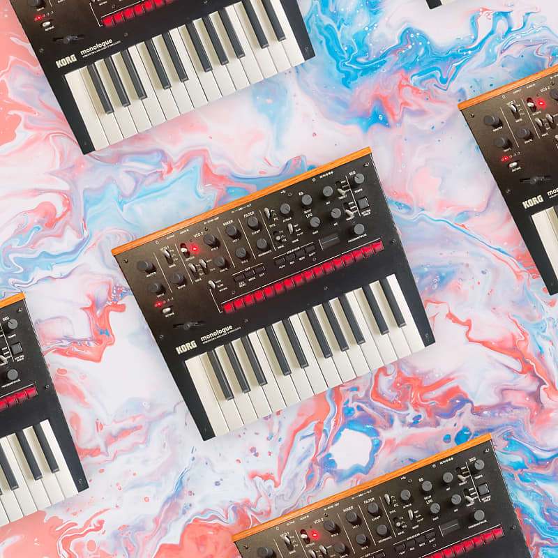 Korg Monologue - Monophonic Analog Synthesizer - Black | Reverb