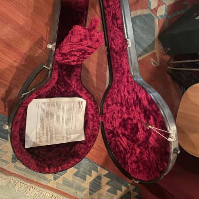 Huber Gibson Flying Eagle 5-String Banjo Neck - Flamed Maple | Reverb