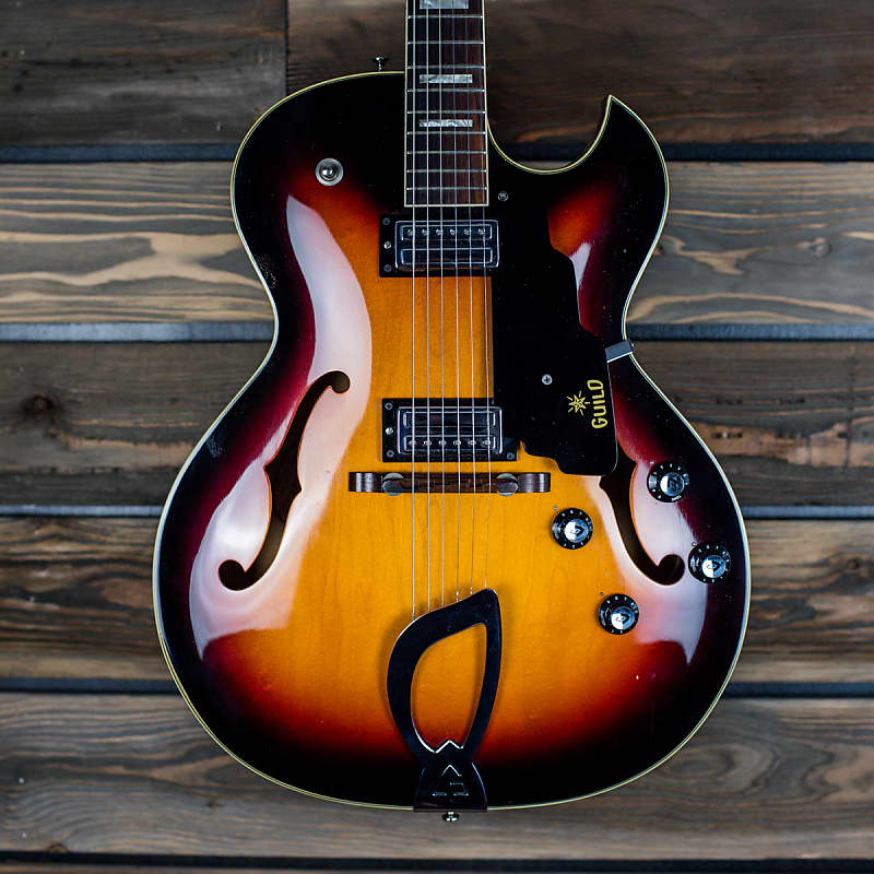 Guild 1964 CE-100D Capri - Mint Condition, Sunburst w/ | Reverb