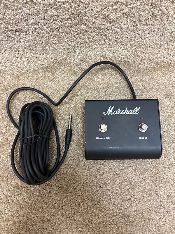 Marshall 2-Button Footswitch PEDL-91001 Clean / OD & Boost | Reverb