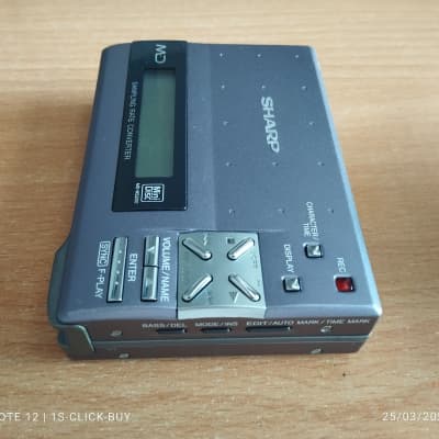 Sharp MD MS 200 1997 - Sharp Walkman Portable mini disc | Reverb