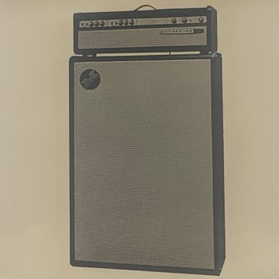 Magnatone MP 4 Piggy Back Bass Amp Dealer Sheet 1965 | Reverb