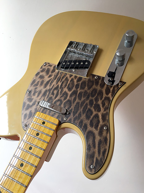 Left Handed iFusion Tele Tributer Butterscotch Blonde | Reverb UK