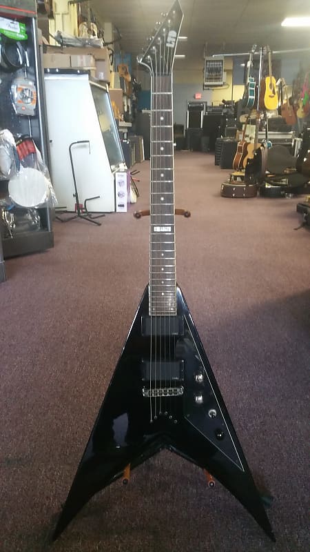 ESP LTD V-500 2007 Black Korean made *** FREE SHIPPING *** | Reverb