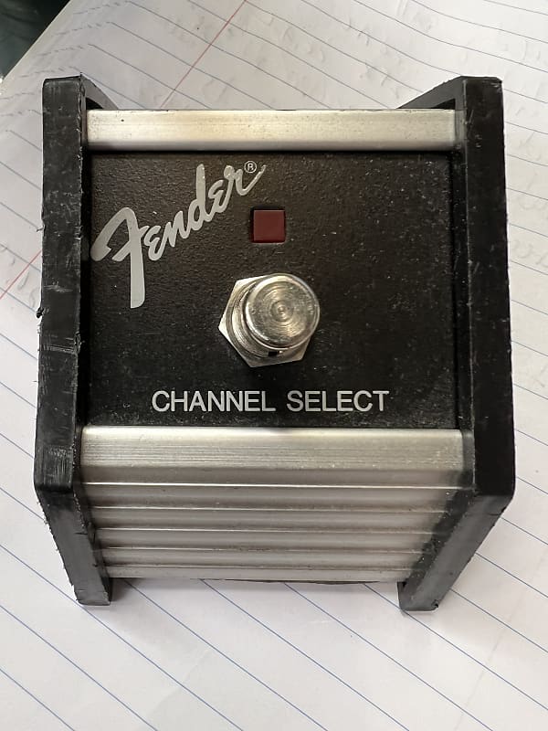 Fender Channel Select 1-Button Footswitch | Reverb