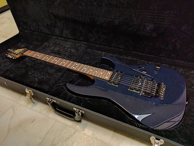 Ibanez RG520QS 2000 Transparent Blue | Reverb