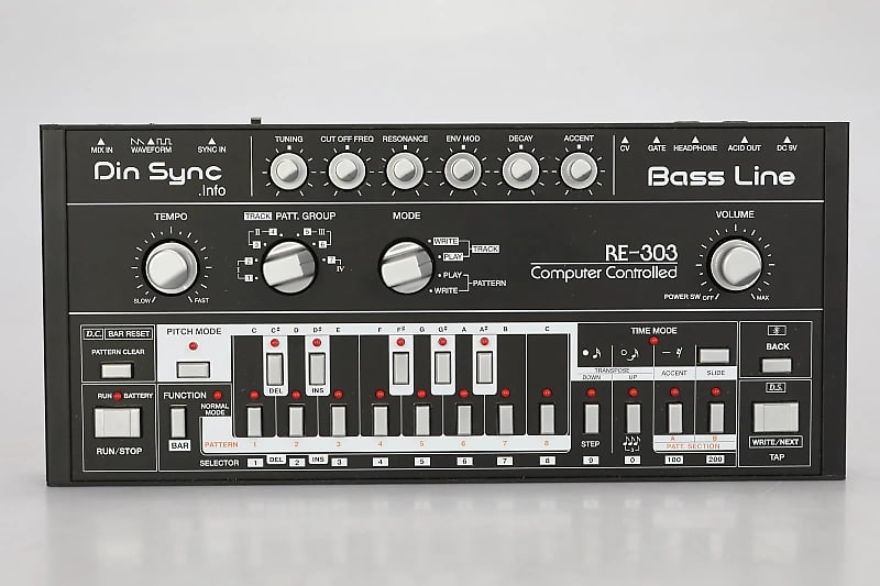 Dinsync RE-303 2022 - Black | Reverb