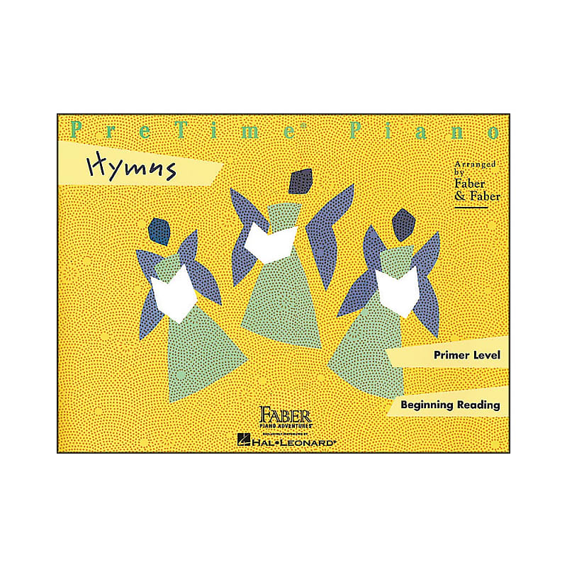 Faber Piano Adventures Pretime Hymns Primer Level Beginning | Reverb
