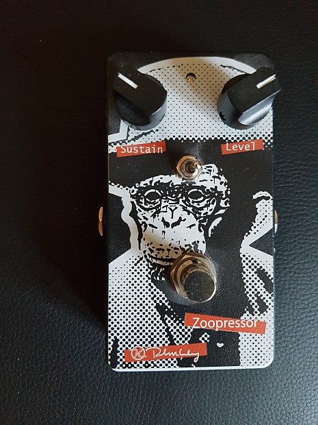 Keeley C2 2-Knob Compressor Black LE Zoo Monkey graphic | Reverb