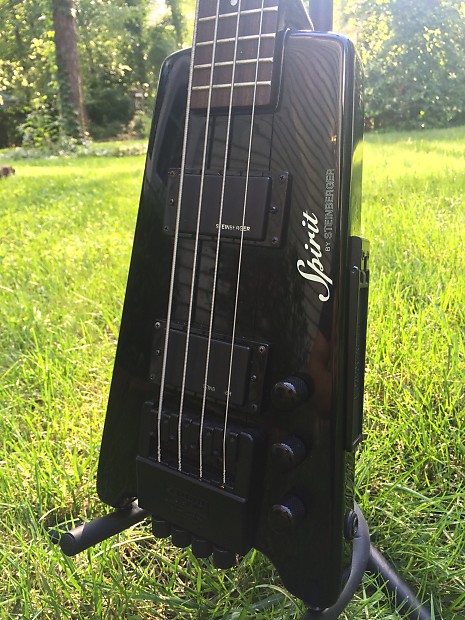Steinberger Spirit XT2 Black Gloss 4 String | Reverb
