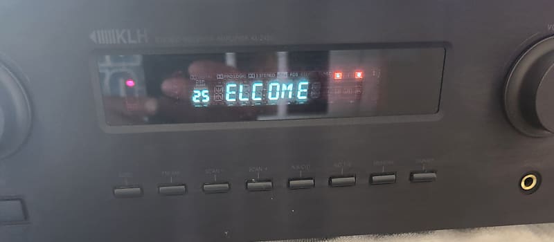 KLH Vintage KLH KL-2400 Stereo Receiver 90s | Reverb