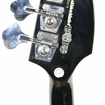 Lace Ed Roth Rat Fink Black Electric Bass Guitar w/ Gig Bag | Reverb