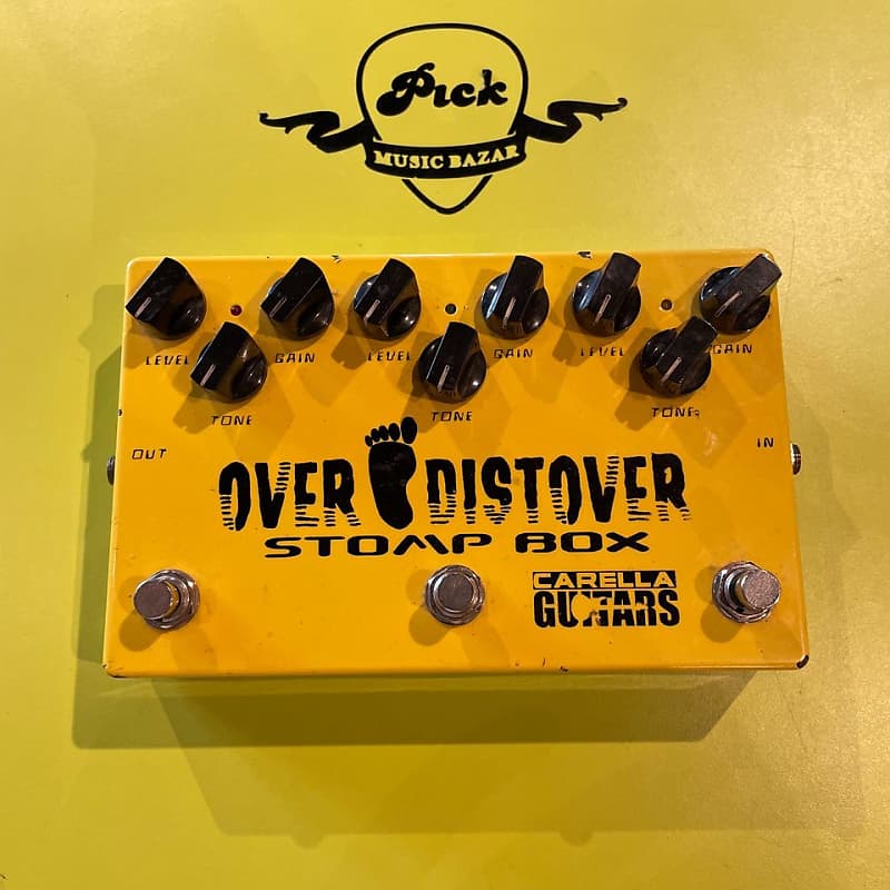 Carella Guitars Overdistover Stompbox | Reverb