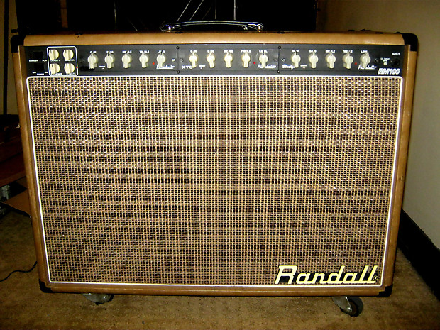 Randall RM-100 2X12 100 Watt Combo Amp W/ Solo button Mod. | Reverb