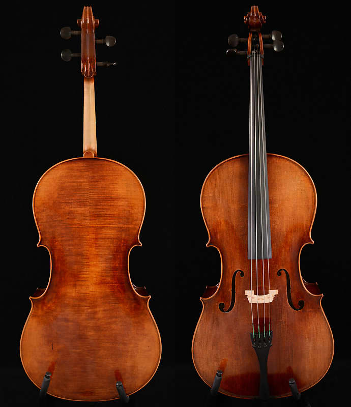 Great Sounding 7/8 Cello Master's Own Work 200-year old | Reverb