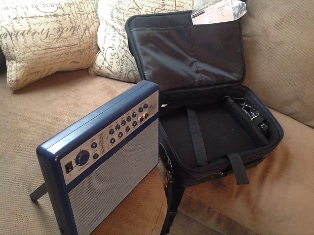 AXL THIN AMP w/carry case AXL portable amp with effects | Reverb
