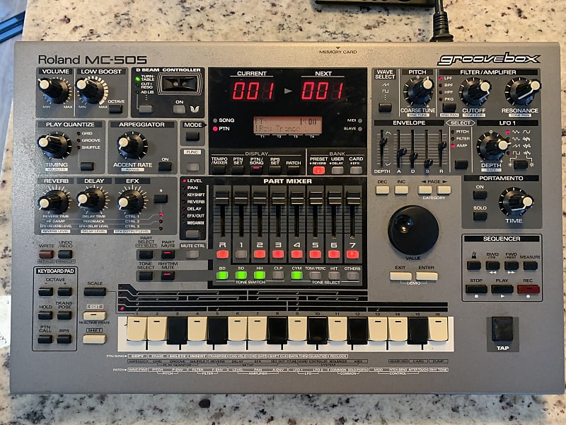Roland MC-505 Groovebox 1998 - 2002 - Gray | Reverb